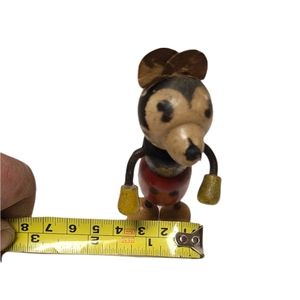 mickey - [[ | Other | Rare 90s Mickey Mouse Toy Disney Woodenearly ...